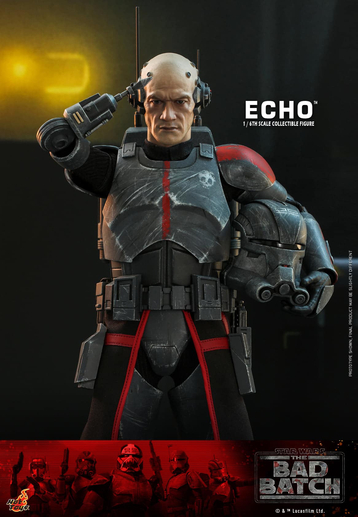 Hot Toys: The Bad Batch Sixth Scale Echo Revealed - That Hashtag Show