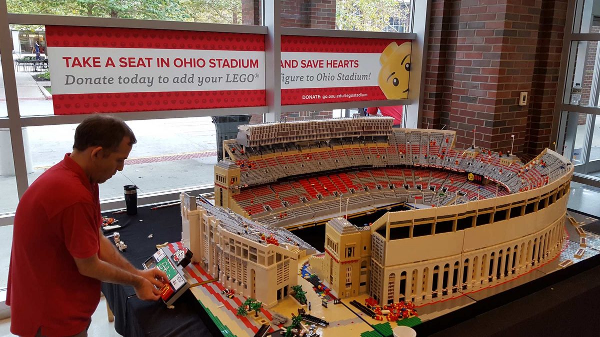 Ohio State Football Stadium Lego