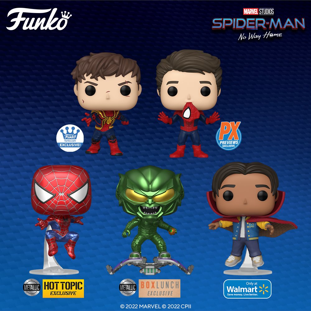 Swing Into Action With Spider-Man: No Way Home Funko Pops!