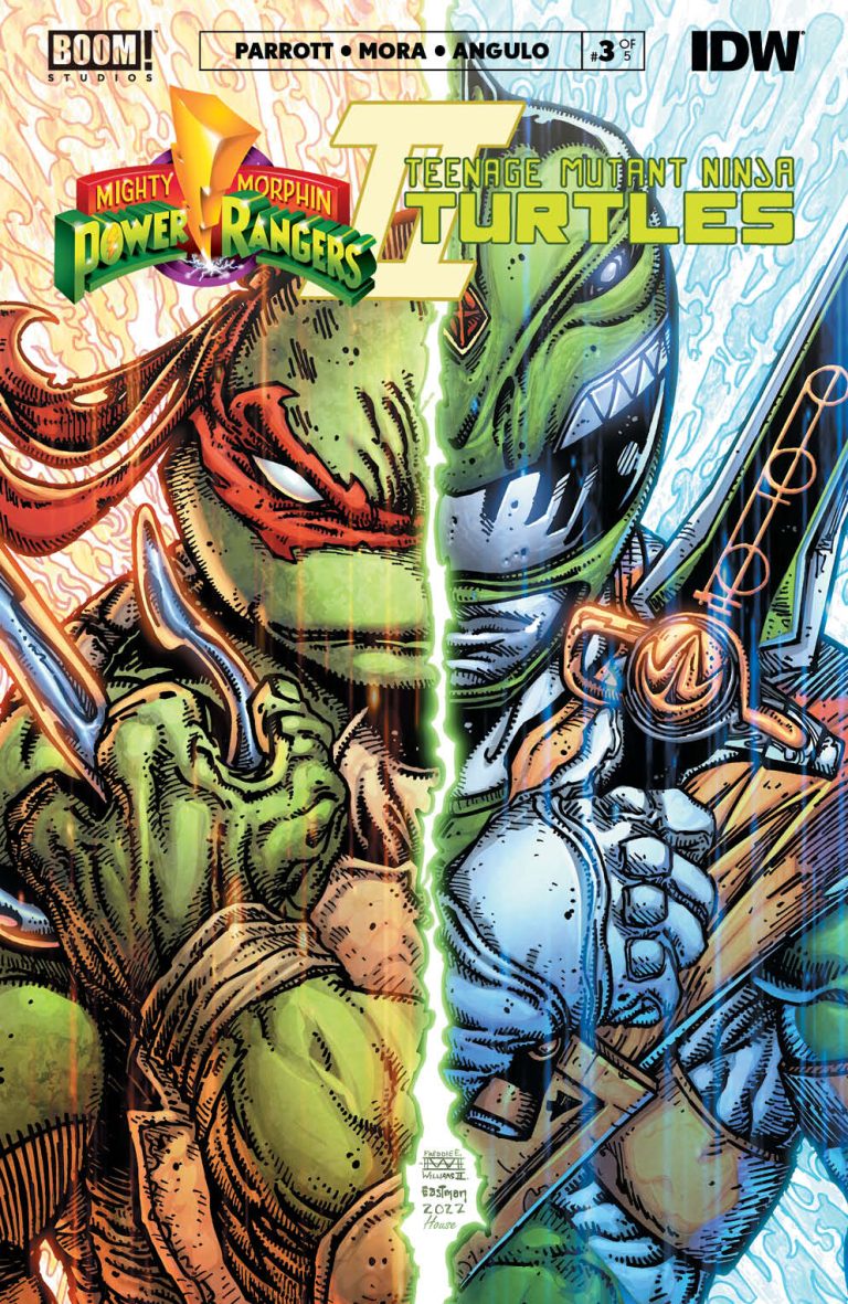 MMPR X TMNT PT II Issues #3 & 4 [Review] - That Hashtag Show