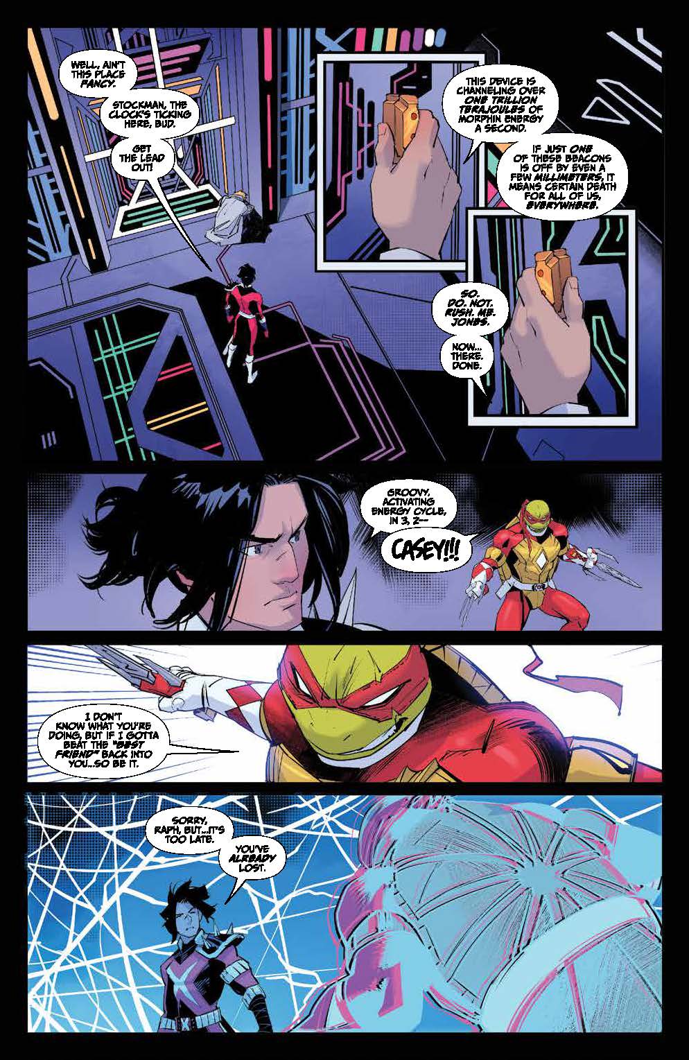 MMPR X TMNT PT II Issues #3 & 4 [Review] - That Hashtag Show