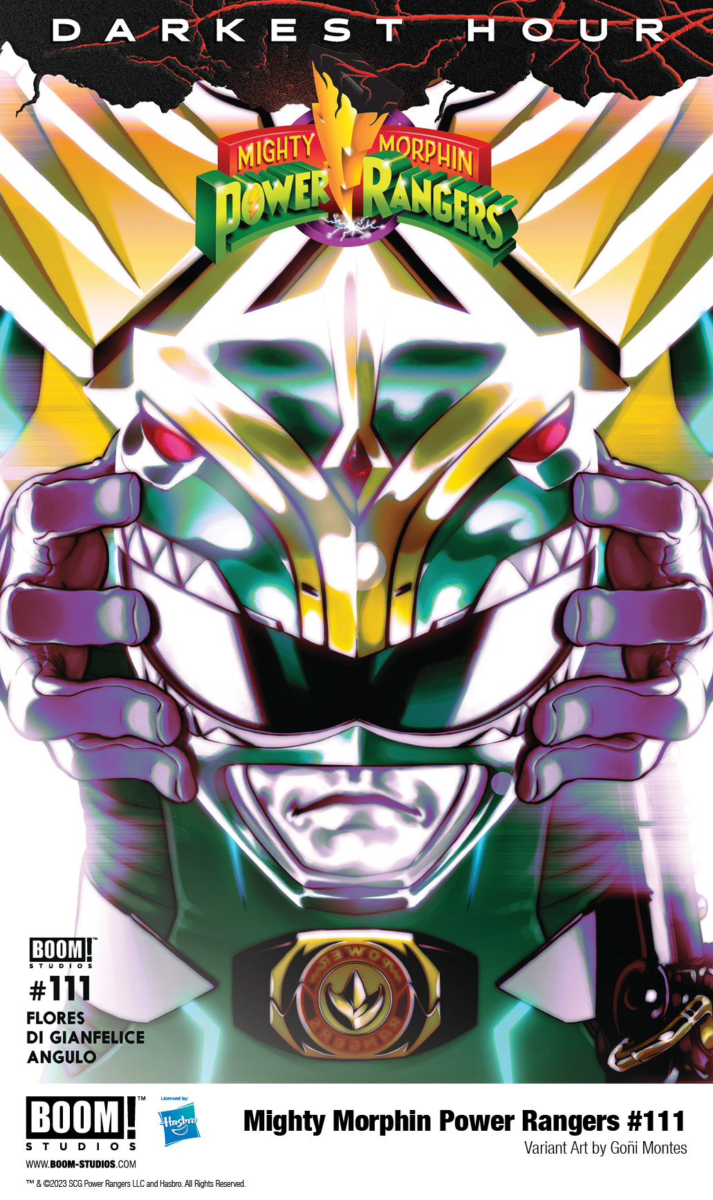 Mighty Morphin Power Rangers #111 Reveals First Look At Darkest Hour ...