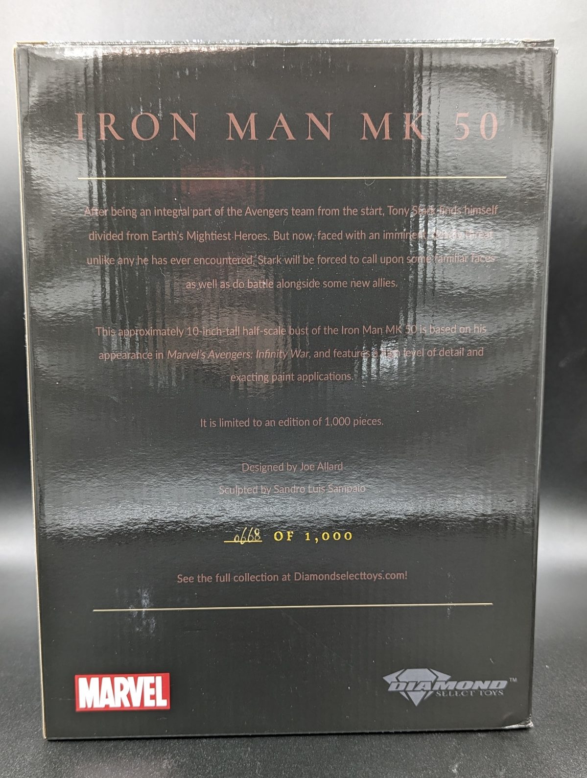 Iron Man MK 50 Legends 3D Bust From Diamond Select Toys [Review] - That ...