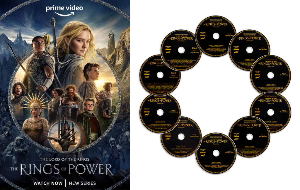 Mondo Debuts Limited Edition LOTR: The Rings of Power 10 CD Soundtrack ...
