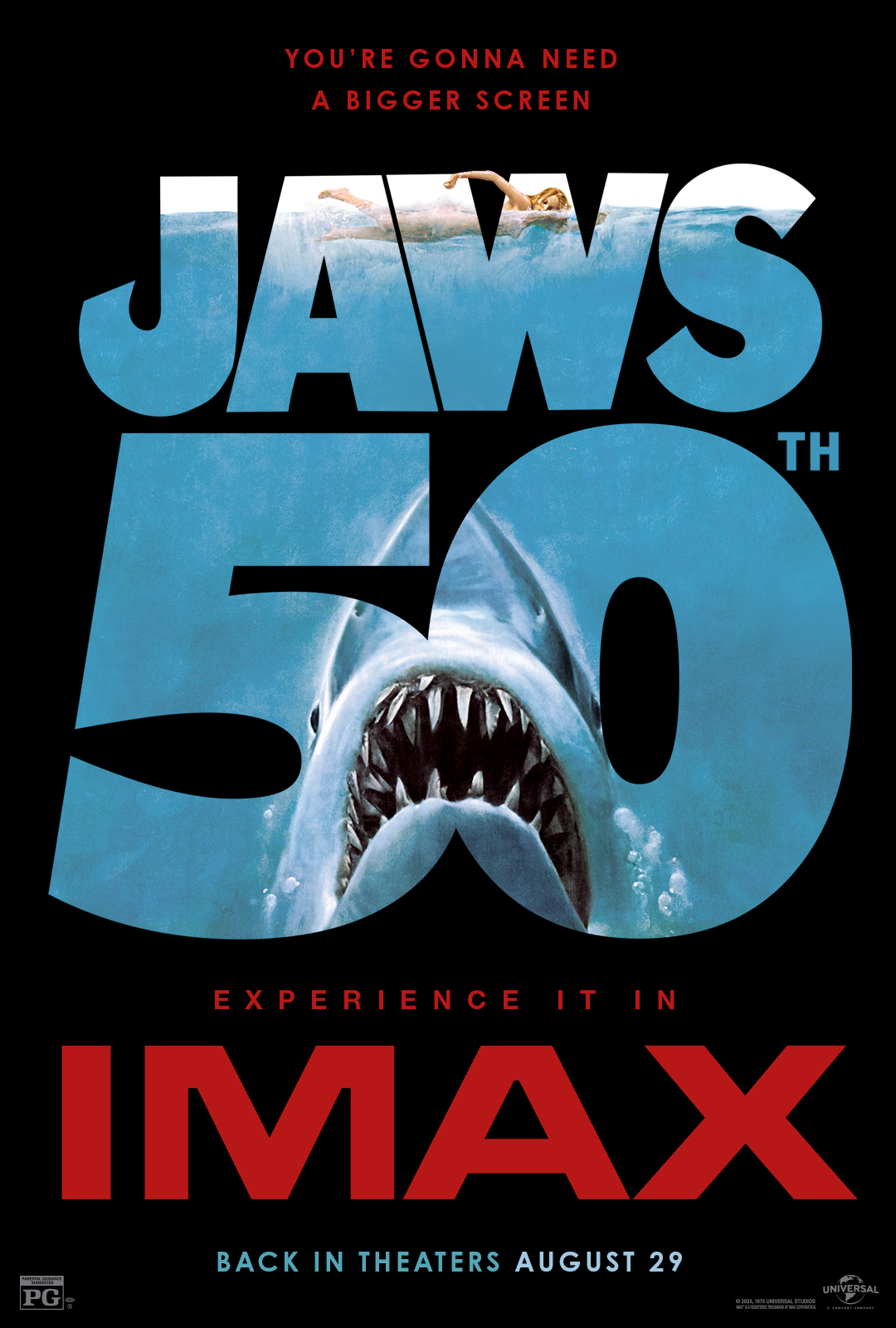 Celebrate Jaws 50th Anniversary On IMAX - That Hashtag Show