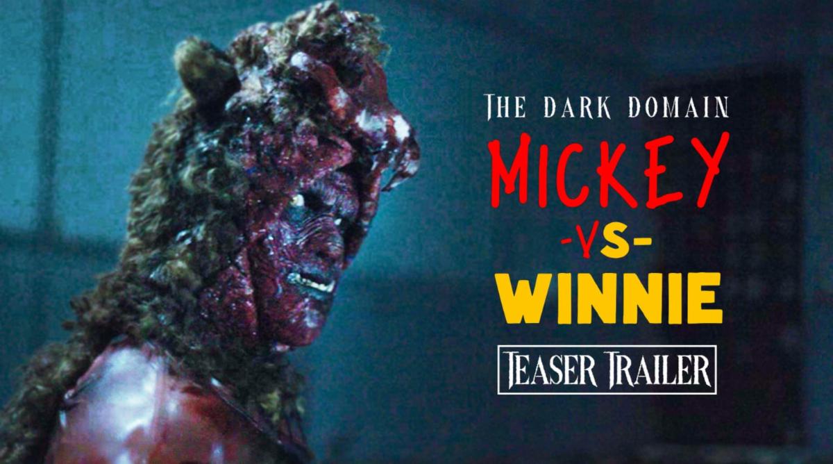 'The Dark Domain: Mickey-VS-Winnie' Gets A Crazy First-Look For Public Domain Horror Icons ...