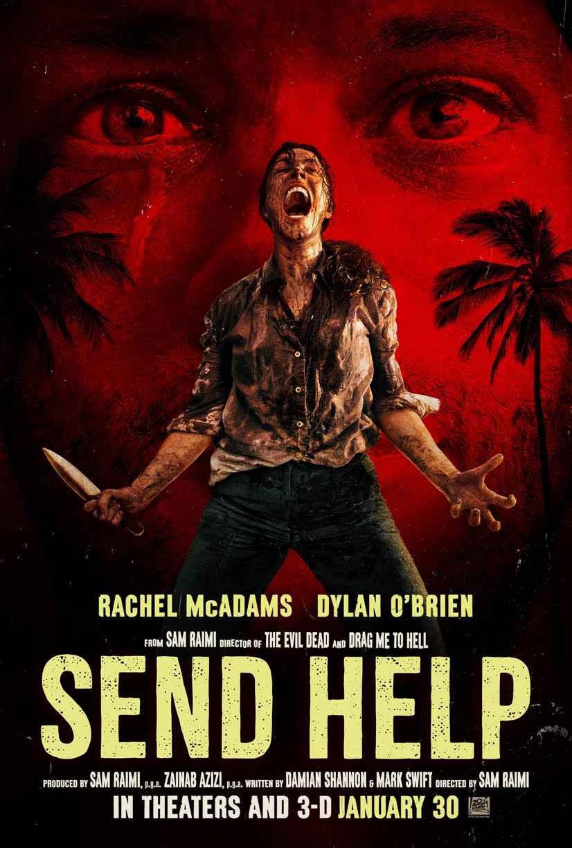 Sam Raimi's New Trailer, Send Help Tickets On Sale Now - That Hashtag Show